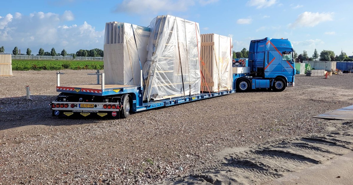 1-axle low loader | Broshuis