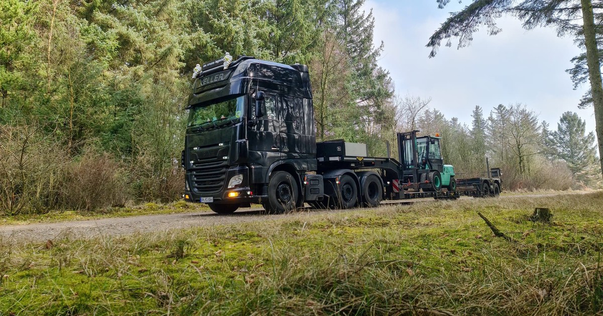2-axle agri low loader