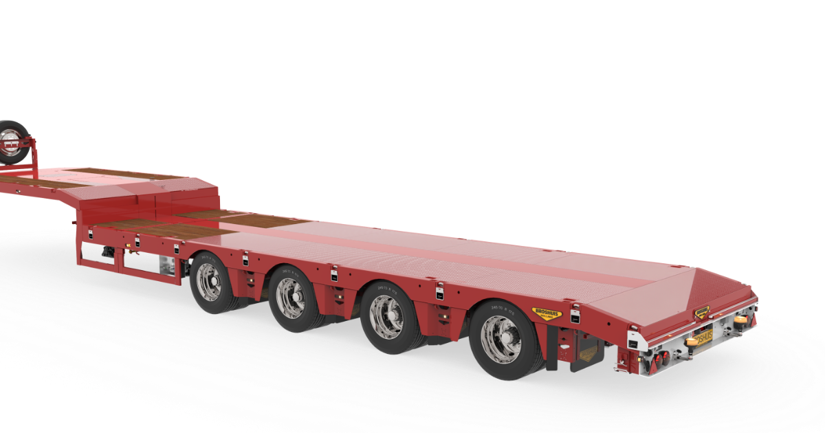 SL2 semi low loader (independent wheel suspension)