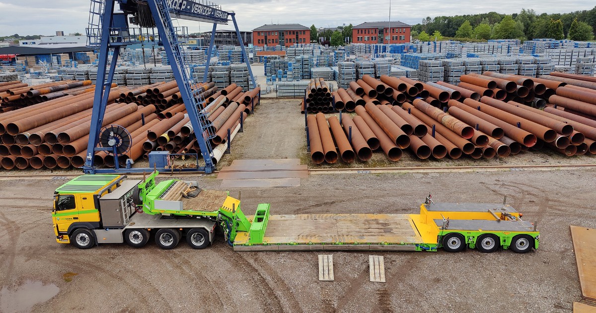 Construction material transport