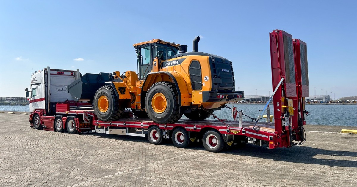 De Quick met Broshuis semi