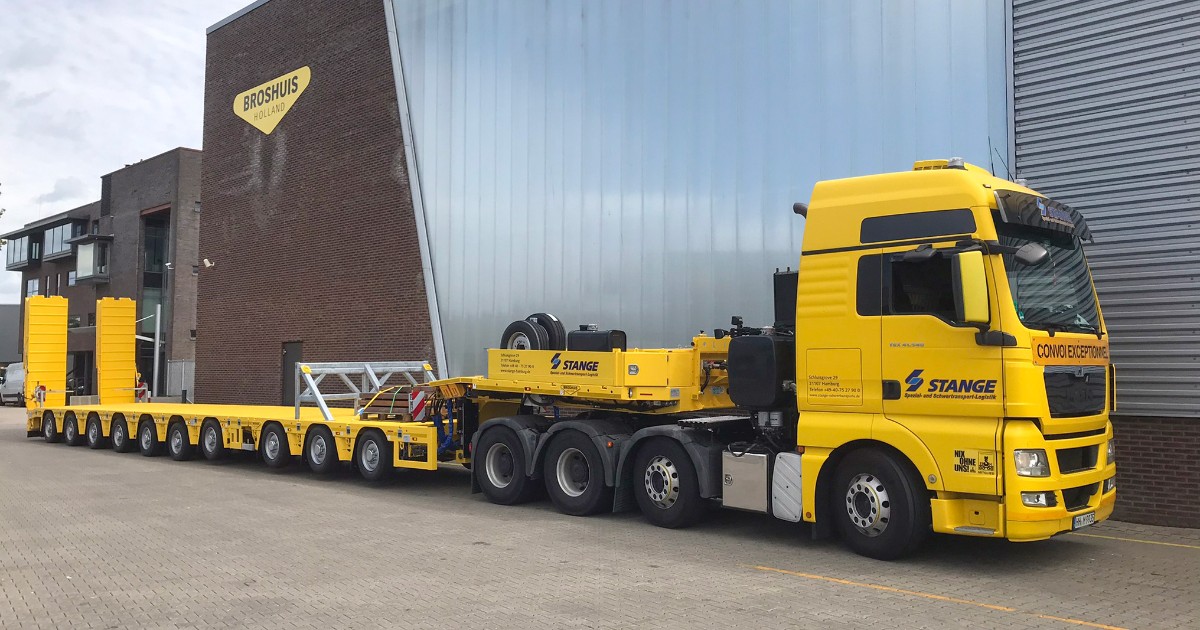 Stange Spezial- und Schwertransport-Logistik