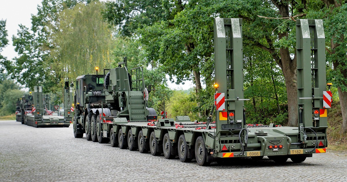 466 tank transporters for the US Army