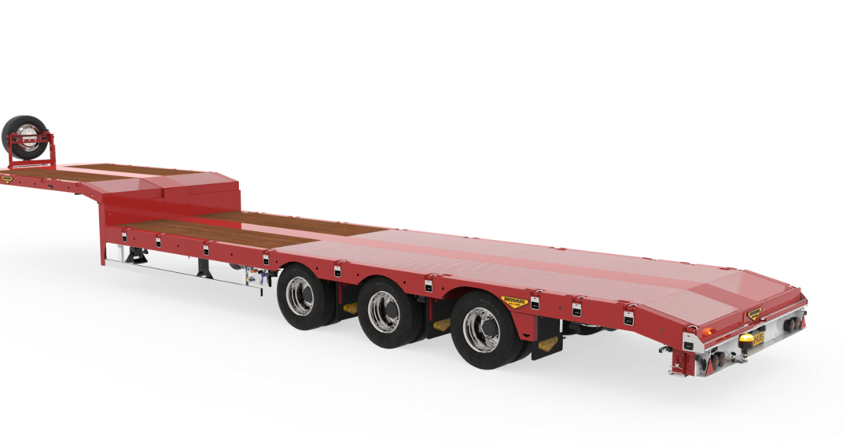 Semi low loaders | Broshuis