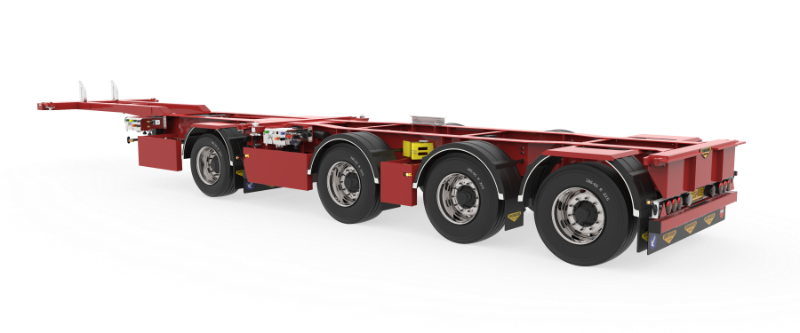Container chassis | Broshuis